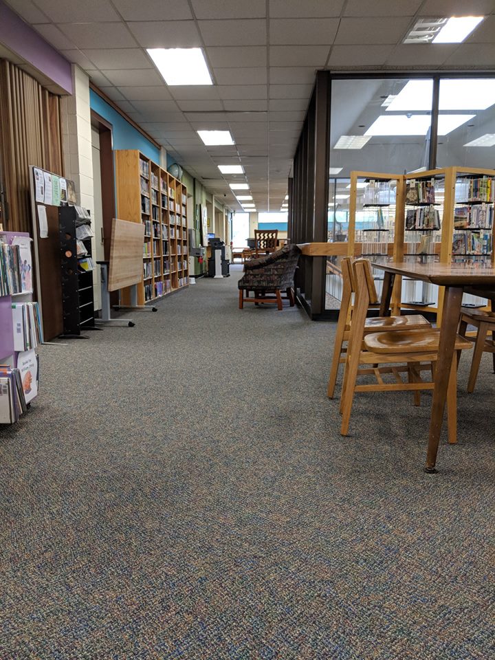New Carpeting Upstairs! - Collingswood Public Library