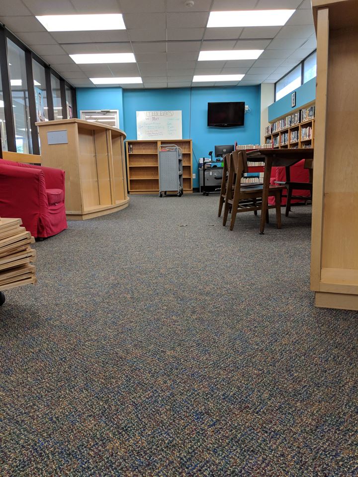 New Carpeting Upstairs! - Collingswood Public Library