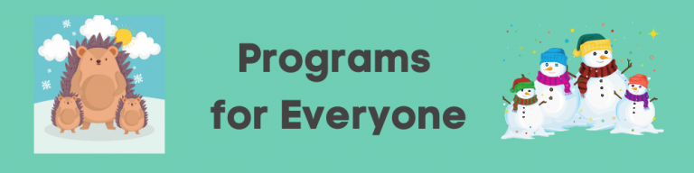 Winter Programs - Collingswood Public Library